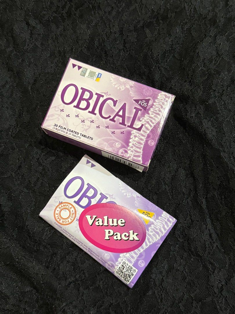 Obical Calcium, Health & Nutrition, Health Supplements, Vitamins ...