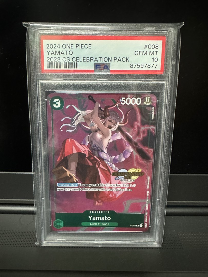 One Piece PSA10 CS Celebration Pack Yamato, Hobbies & Toys, Toys & Games on Carousell