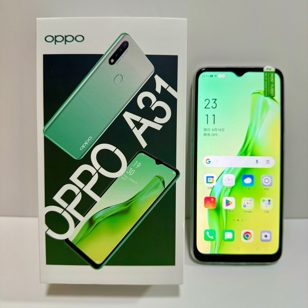 Oppo A31 8gb ram +256GB 水貨 Android9 合長者 學生 小朋友 睇片 煲劇, 手提電話, 手機, Android ...