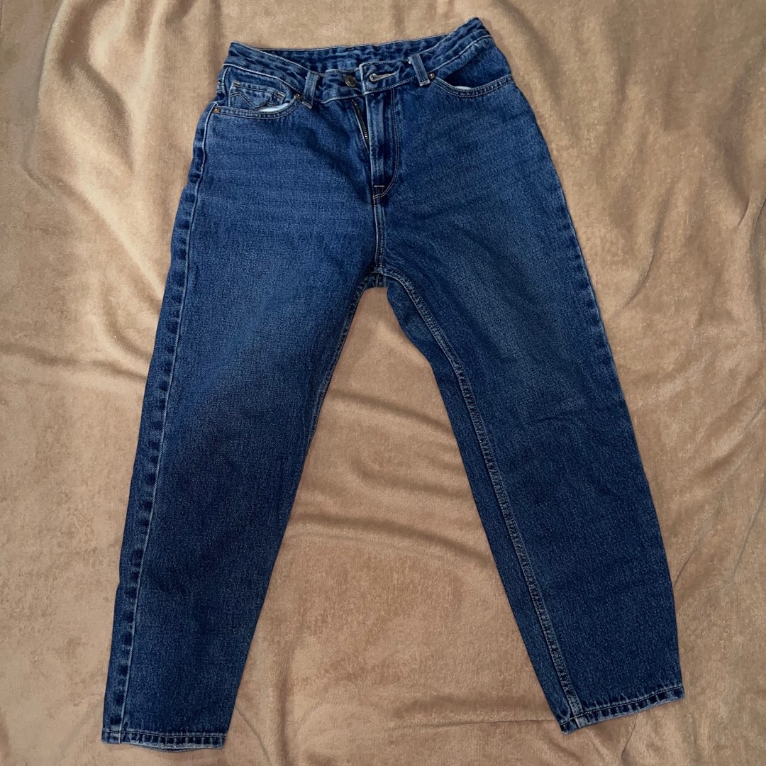 Original JAG Straight Cut Blue Denim Jeans, Women's Fashion, Bottoms ...