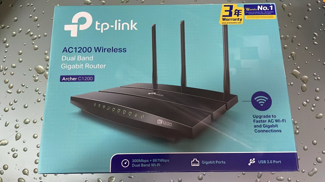 P tp-link AC1200 Archer C1200 wireless 雙頻 router WiFi 5 適合3房, 電腦＆科技, 電腦 ...