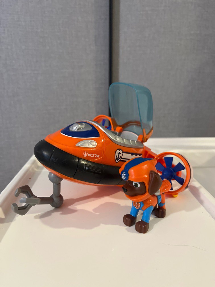 Paw Petrol Zuma hovercraft submarine Spinmaster Rare, Hobbies & Toys ...
