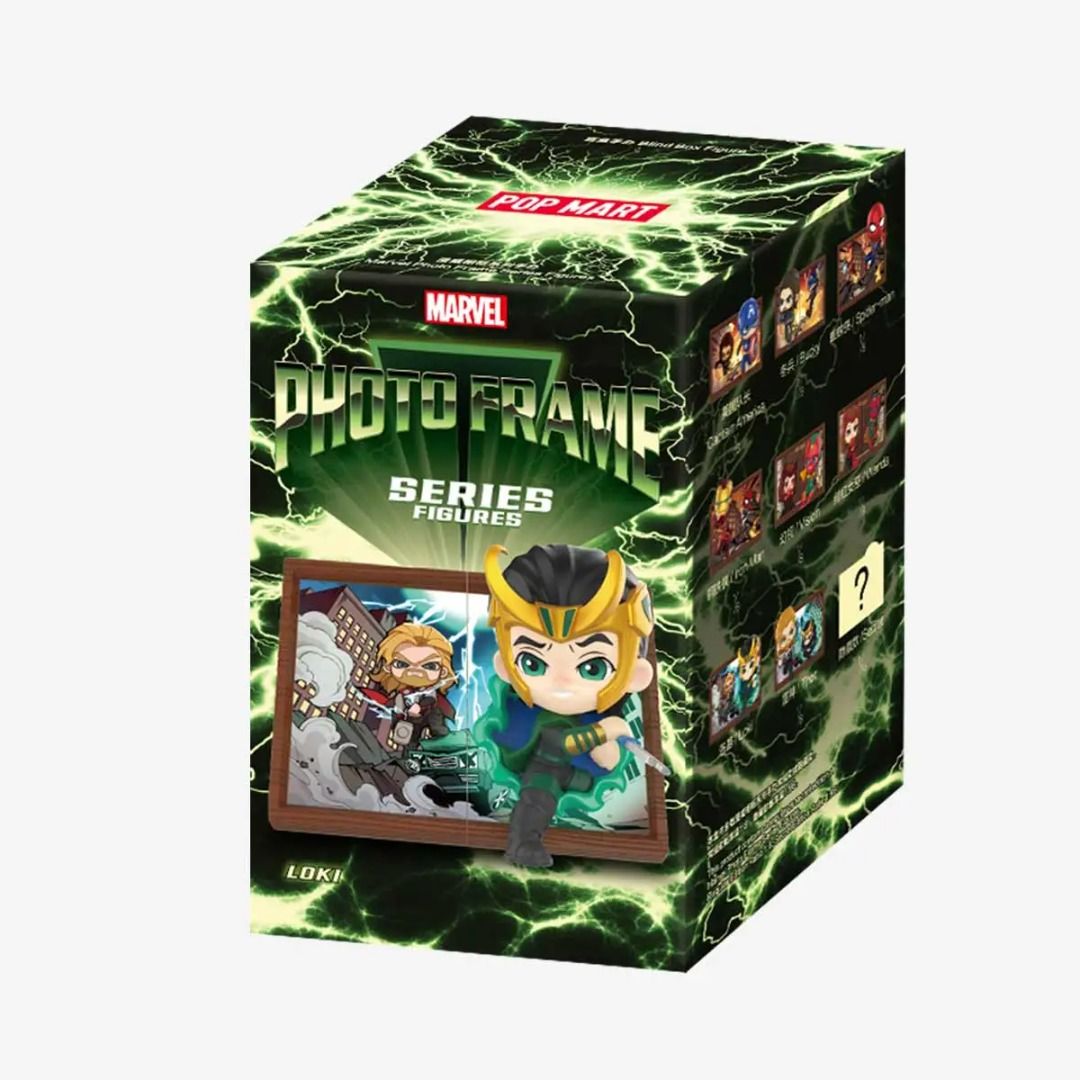 Pop Mart - Thor and Loki Marvel Photo Frame Series Figures, Hobbies ...