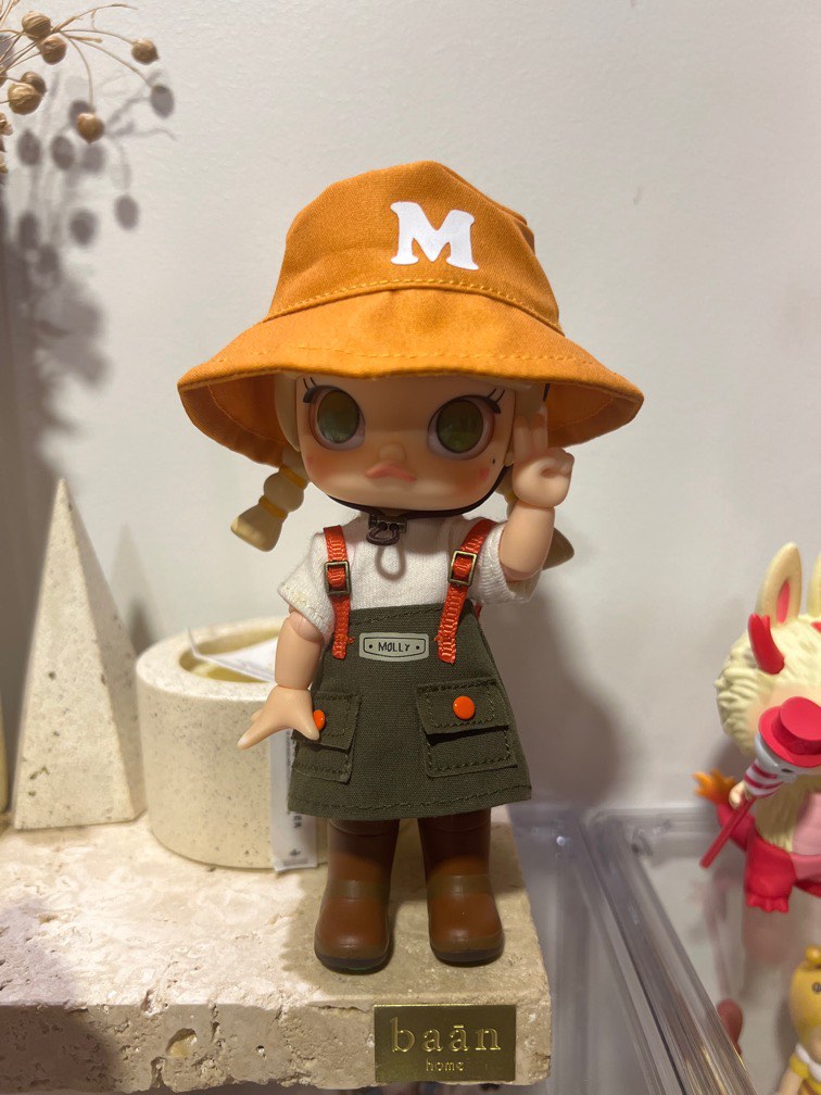 Popmart - Molly Go Camping BJD, Hobbies & Toys, Toys & Games on Carousell