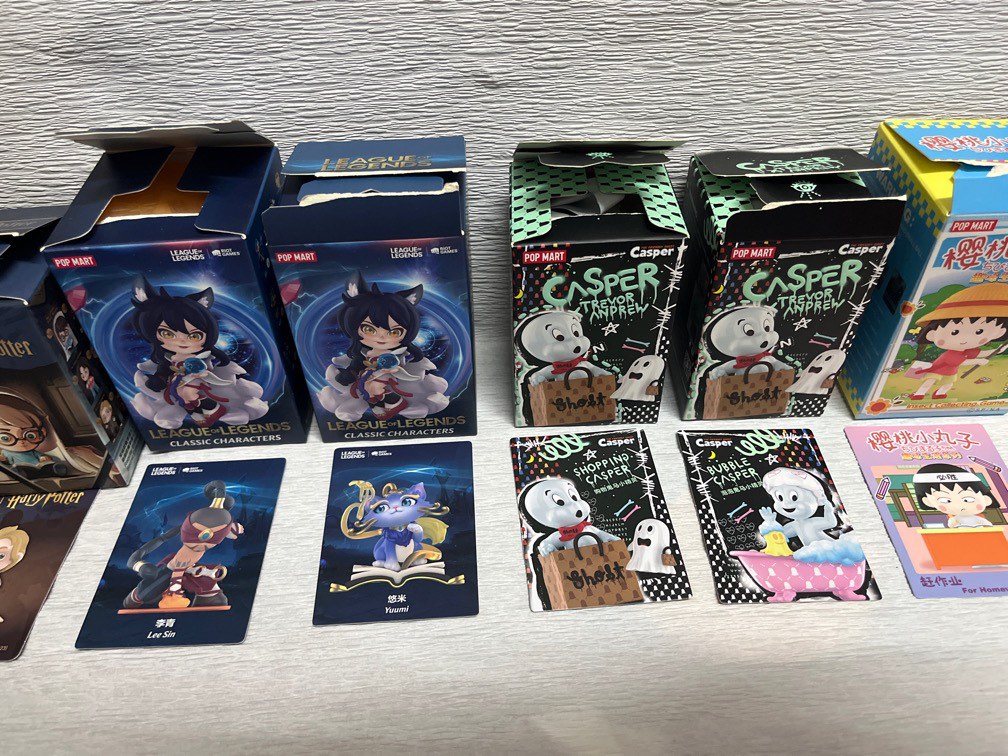 Popmart collection, Hobbies & Toys, Toys & Games on Carousell