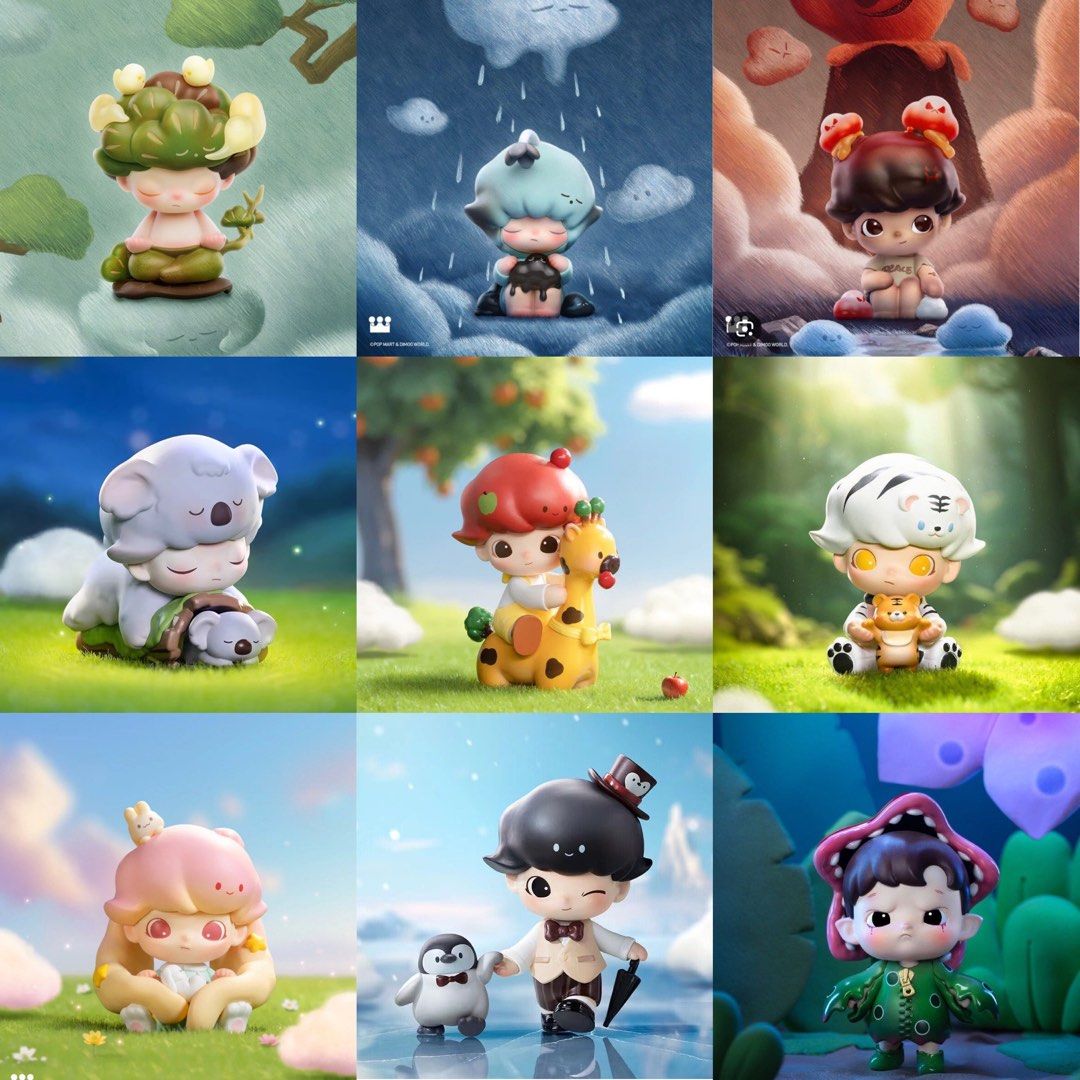 Popmart Dimoo Hacipupu Skullpanda Labubu, Hobbies & Toys, Toys & Games ...