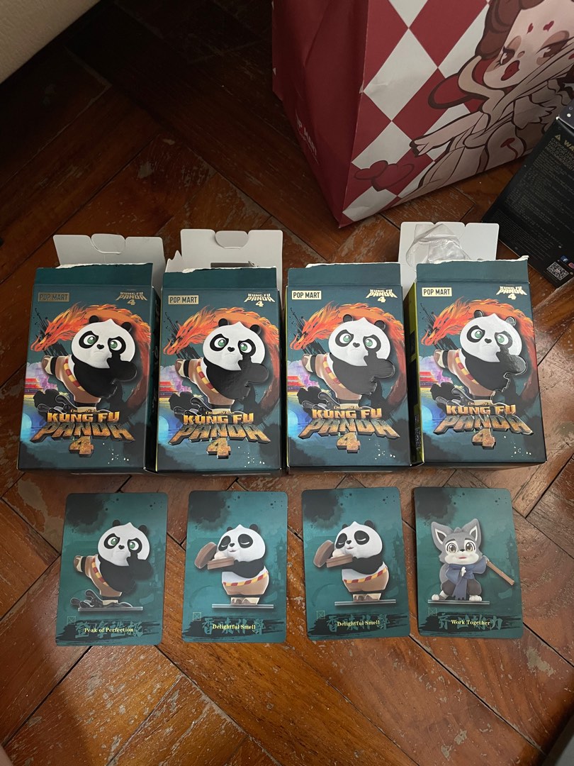Popmart Kung Fu Panda, Hobbies & Toys, Toys & Games on Carousell