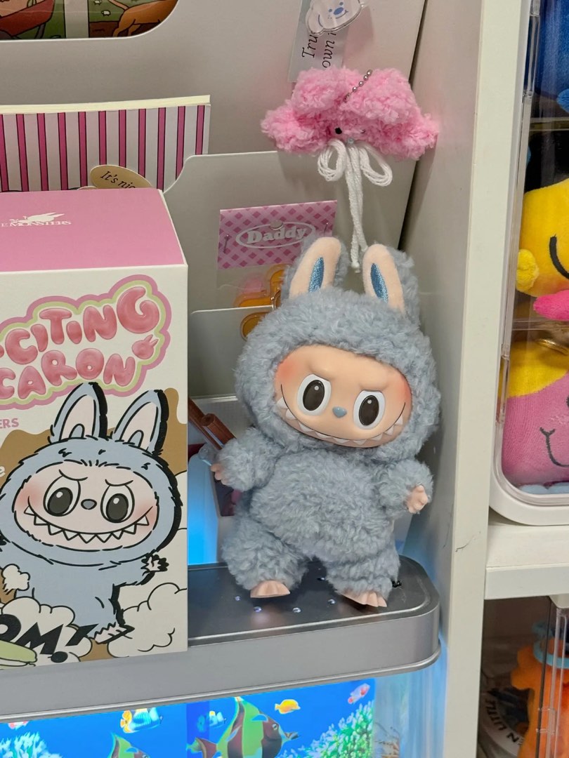 Popmart Labubu Exciting Macaron - Sea Salt Coconut, Hobbies & Toys ...