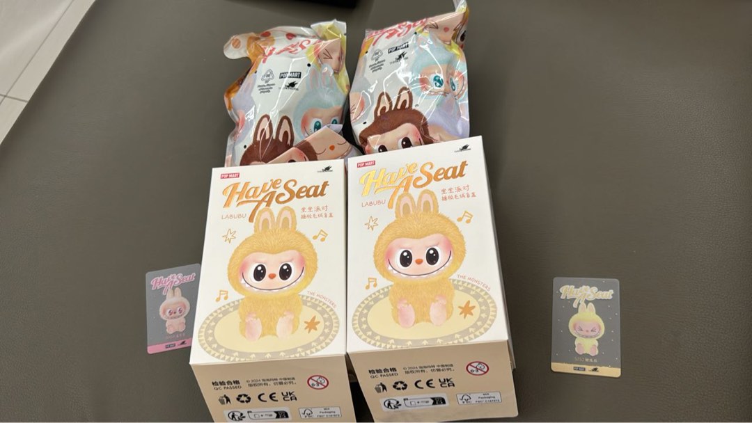 Popmart Labubu ver 2, Hobbies & Toys, Toys & Games on Carousell