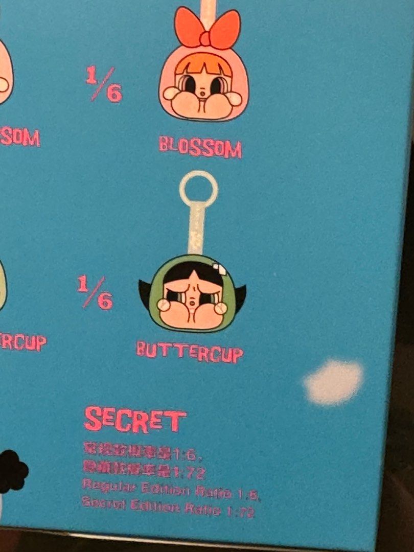 PopMart PowerPuff Girls Vinyl Face Keychain, Hobbies & Toys, Toys ...