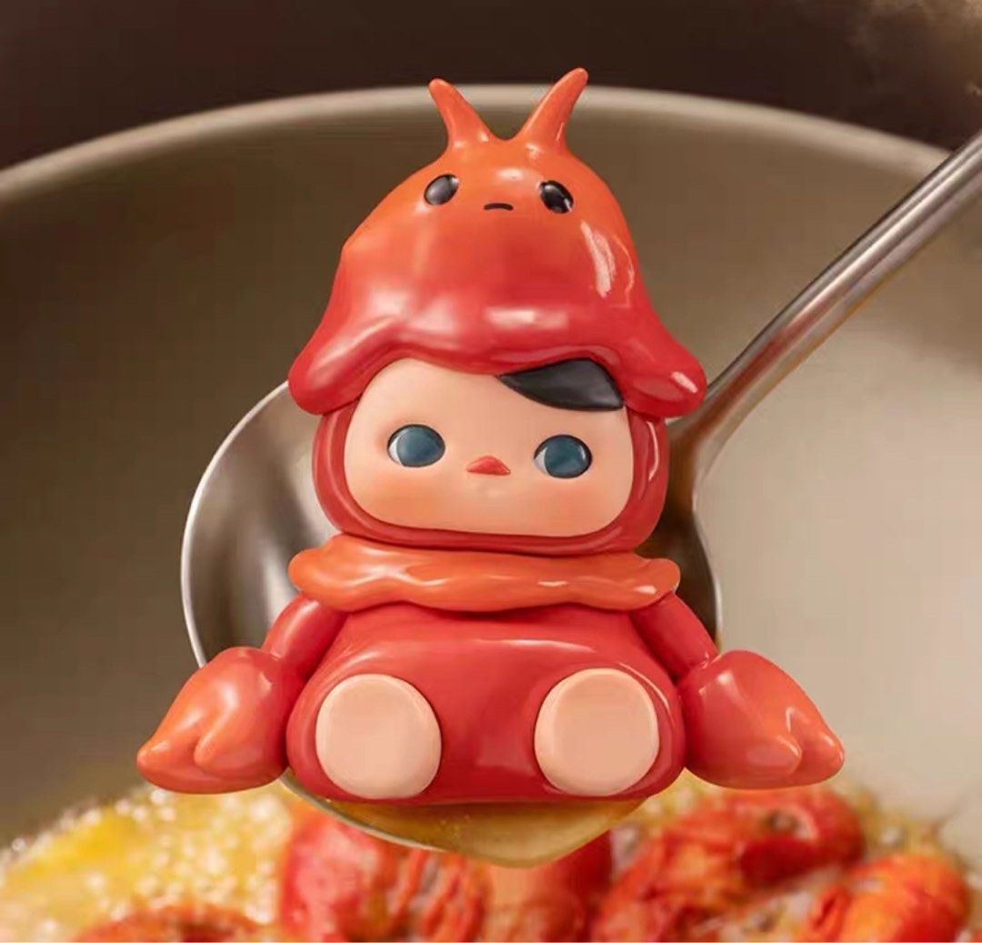 Popmart Pucky the Feast Crayfish, Hobbies & Toys, Toys & Games on Carousell