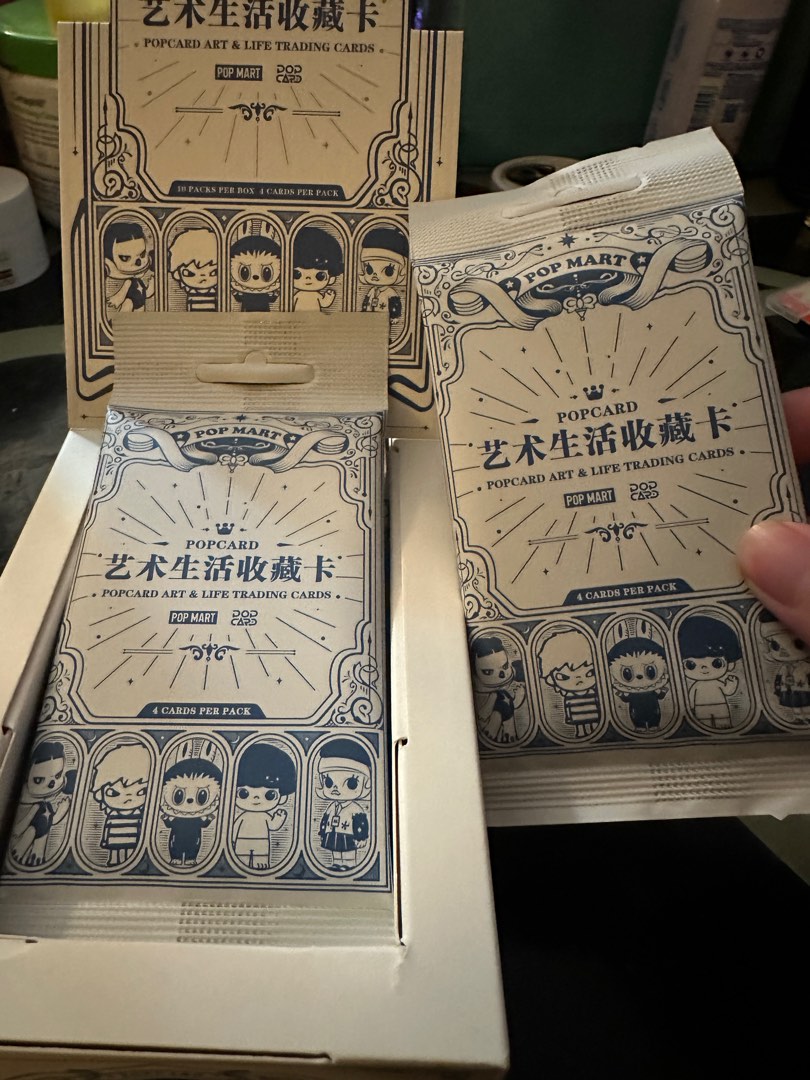 Popmart Trading Card, Hobbies & Toys, Toys & Games on Carousell