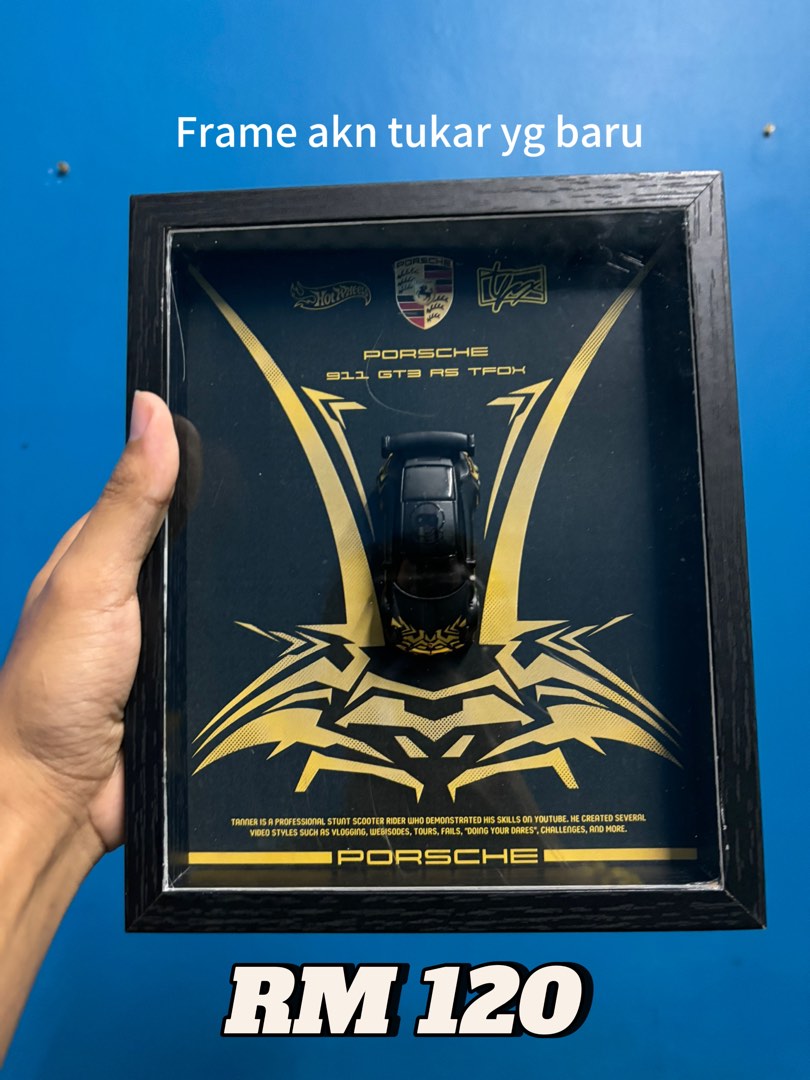 Porsche Tfox Frame Custom, Hobbies & Toys, Toys & Games on Carousell