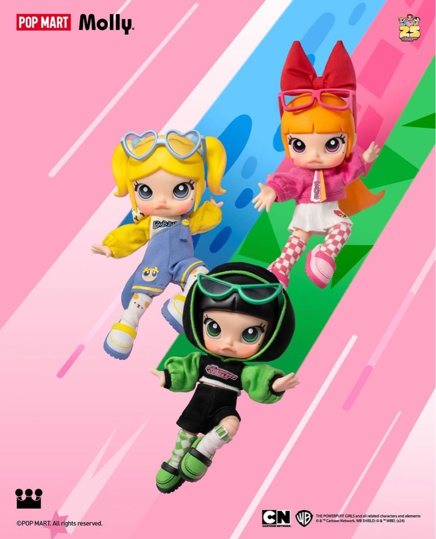 Molly x PPG The Powerpuff Girls ori, Toys & Collectibles, Mainan di ...