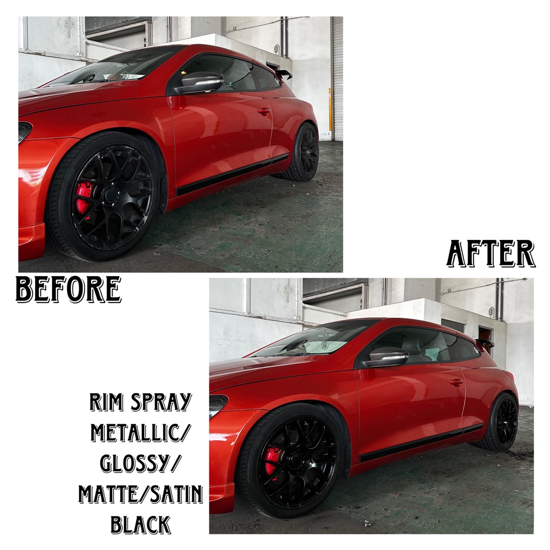 PROMO 🔥RIM SPRAY / DECHROME / CALIPER SPRAY / KURB RASH REPAIR / RIMS ...