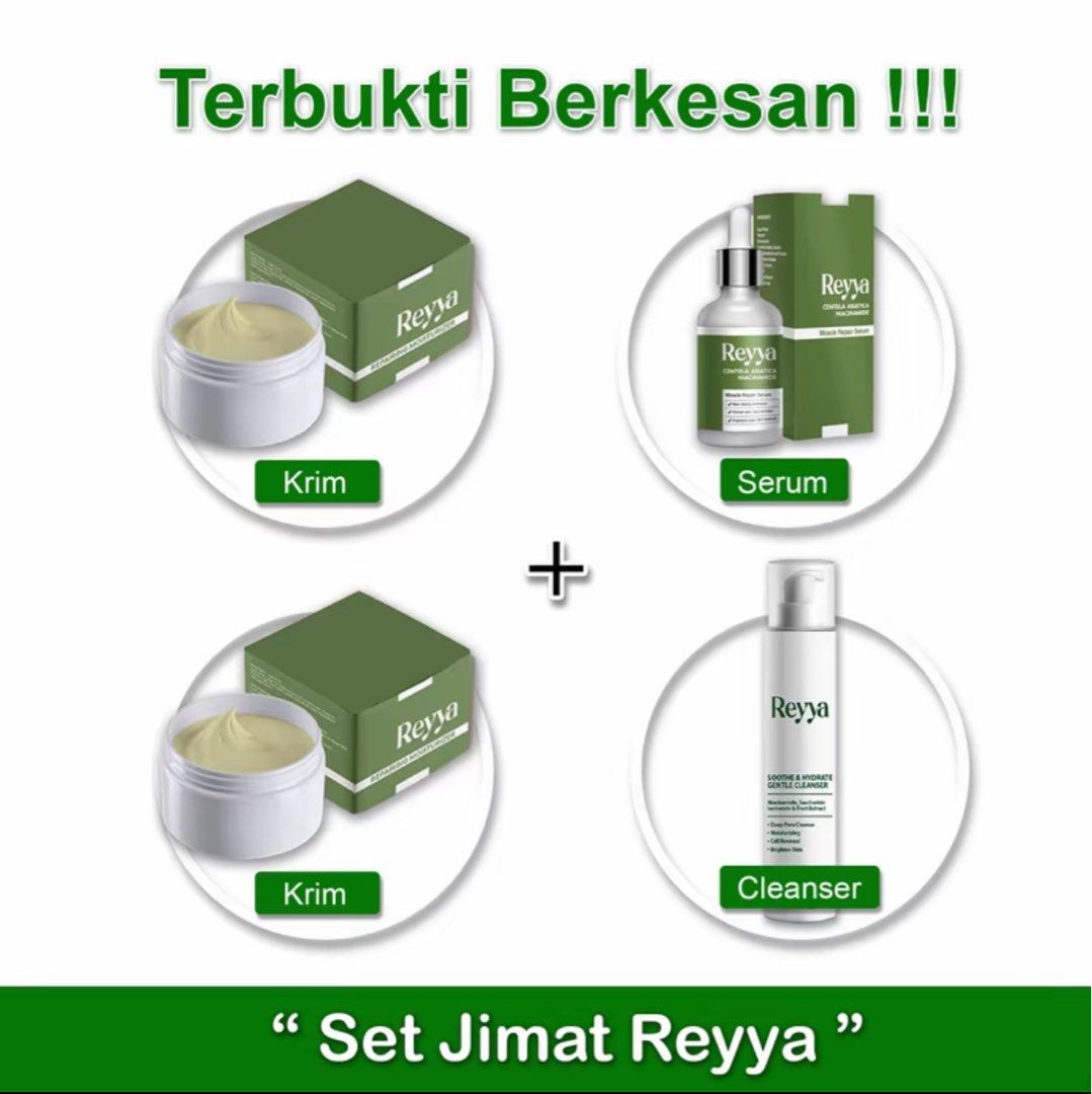 Reyya Skincare (BRAND NEW) Combo Jimat , Beauty & Personal Care, Face, Face Care on Carousell