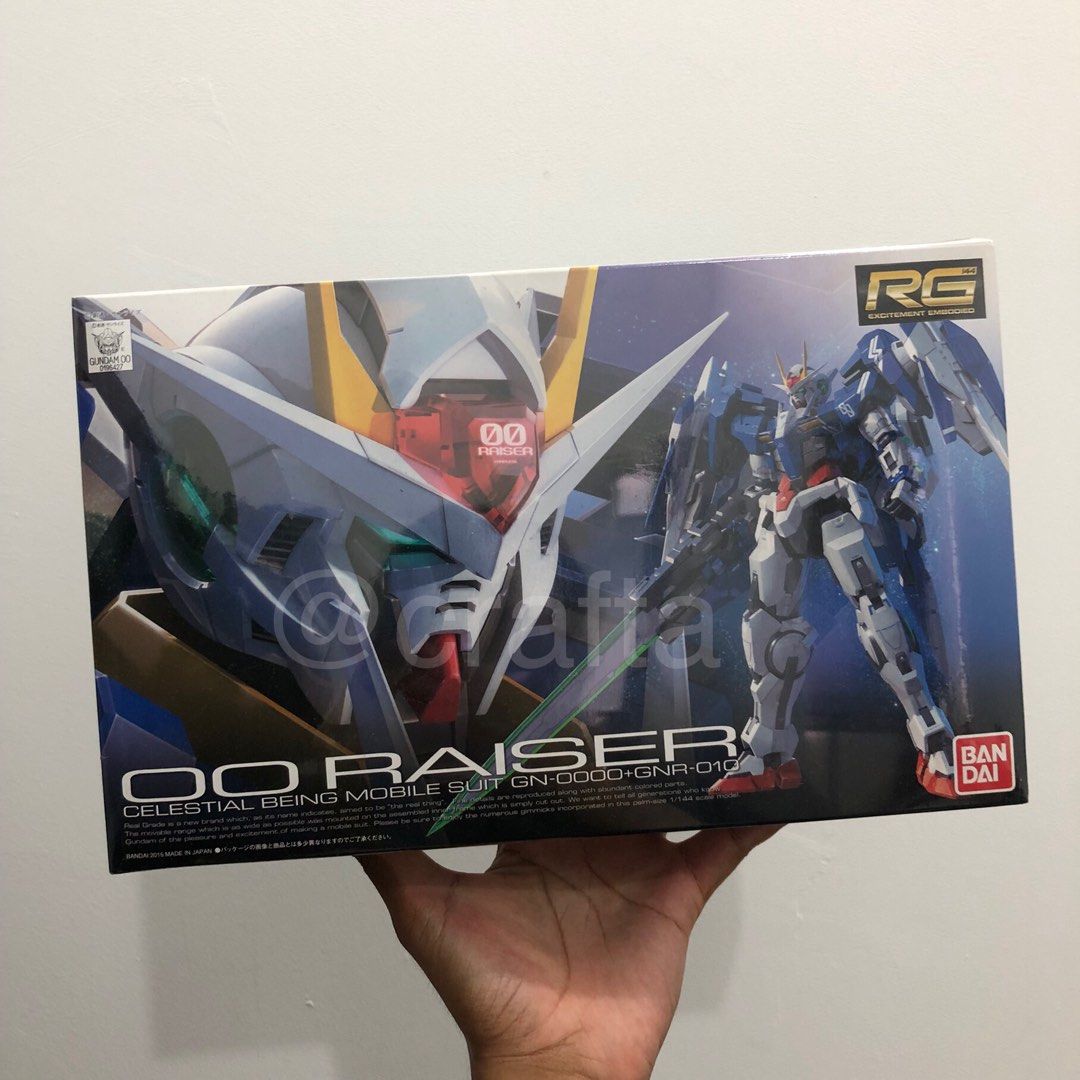 RG 00 Raiser Gundam, Hobbies & Toys, Toys & Games on Carousell
