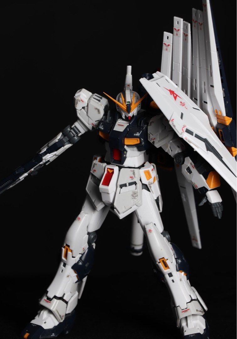 RG NU Gundam, Hobbies & Toys, Toys & Games on Carousell