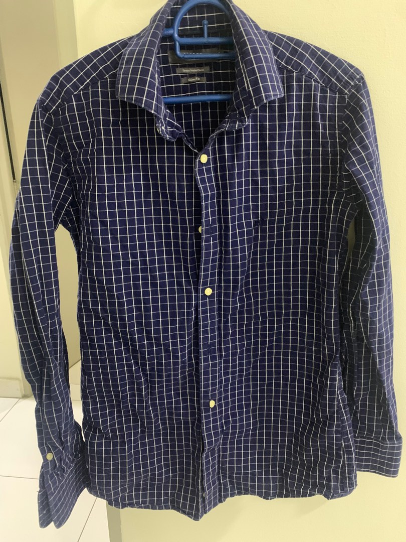 Sacoor Men Shirt. RM30, Women's Fashion, Tops, Longsleeves on Carousell