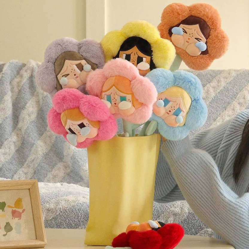 Sad Club Cry Baby Flower, Hobbies & Toys, Toys & Games on Carousell