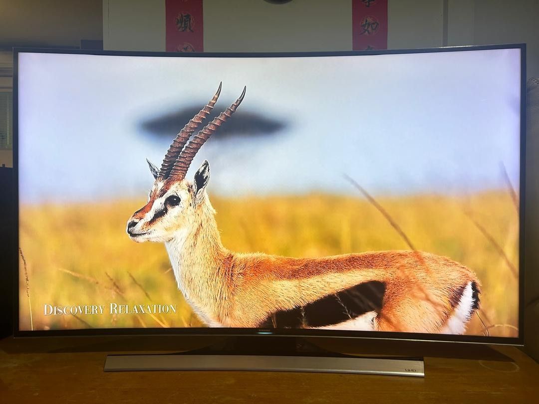 Samsung 55 inch UHD 4K Curved Smart TV, TV & Home Appliances, TV ...