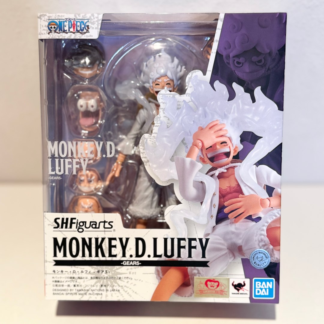 Sh s.h shf Figuart luffy gear 5 nika one piece, Hobbies & Toys, Toys ...