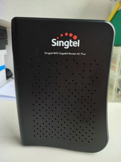 Singtel AC Plus Wifi Gigabit Dual-Band (2.4GHz and 5GHz) Router ...