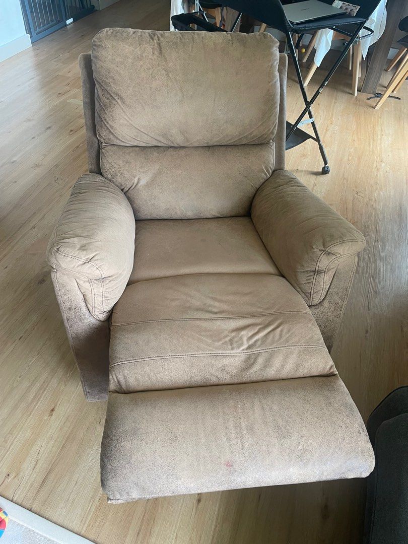SSF recliner sofa, Furniture & Home Living, Furniture, Sofas on Carousell