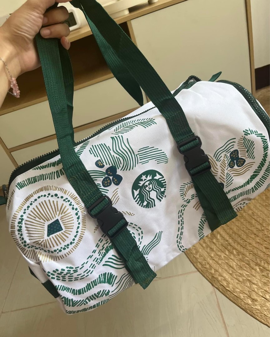 Starbucks Duffle Bag, Women's Fashion, Bags & Wallets, Beach Bags on ...