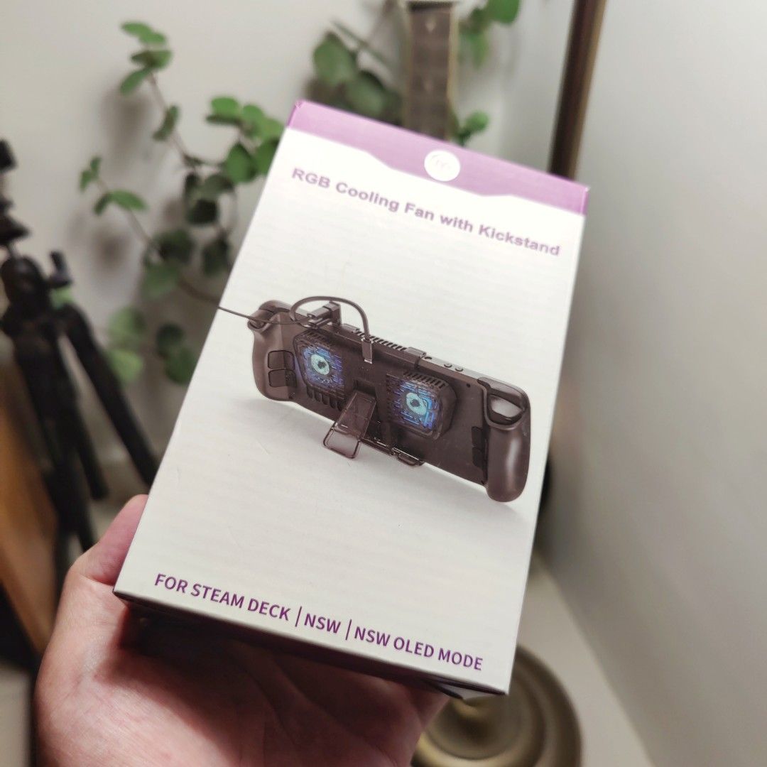 Steam Deck accessories - Cooling fan RGB for Steamdeck (NO CABLE ...