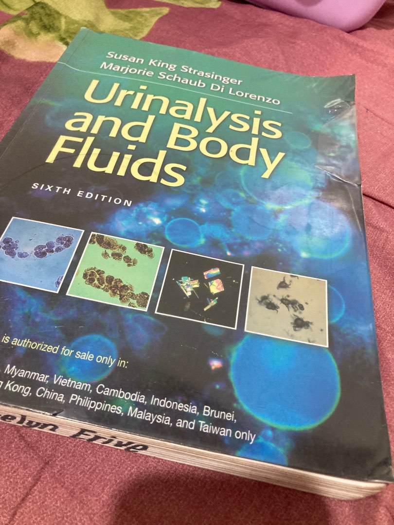 Strasinger Urinalysis and Body Fluids sixth edition, Hobbies & Toys ...