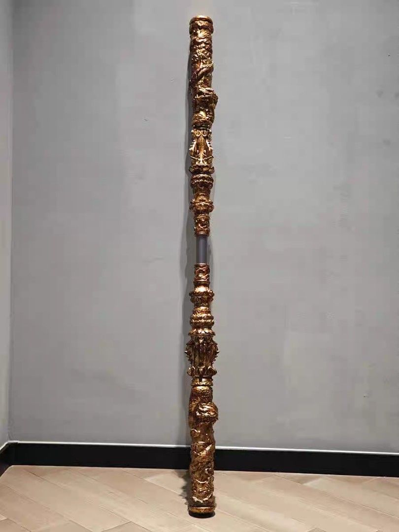 Black Myth Sun Wukong Monkey King Ruyi Jingu Bang Collapsible Staff ...