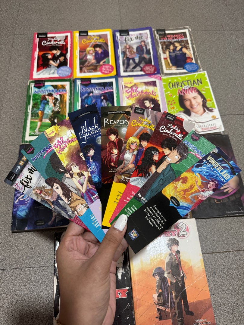 TAKE ALL 14 WATTPAD BOOKS! With bookmarks!, Hobbies & Toys, Books ...