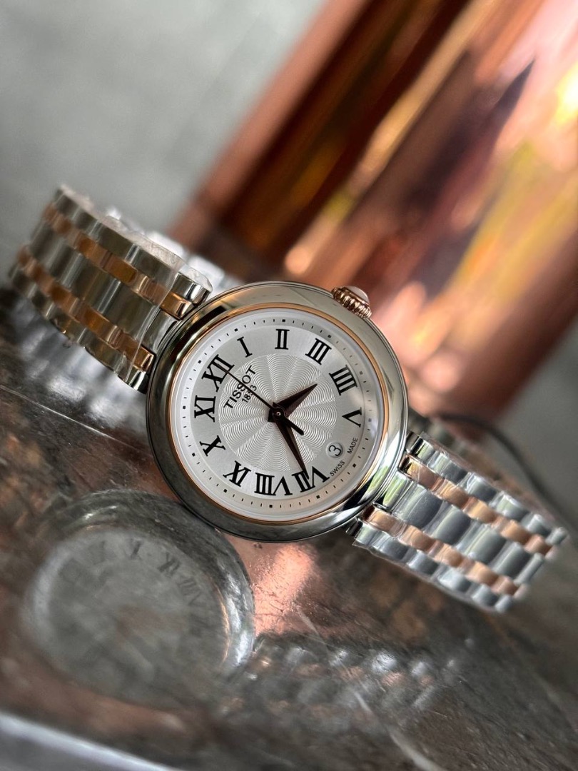 Tissot Bellissima Rose Gold, Luxury, Watches on Carousell