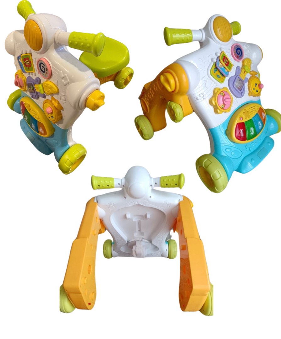 Top Tots 3 in 1 Walker Ride On, Babies & Kids, Infant Playtime on Carousell