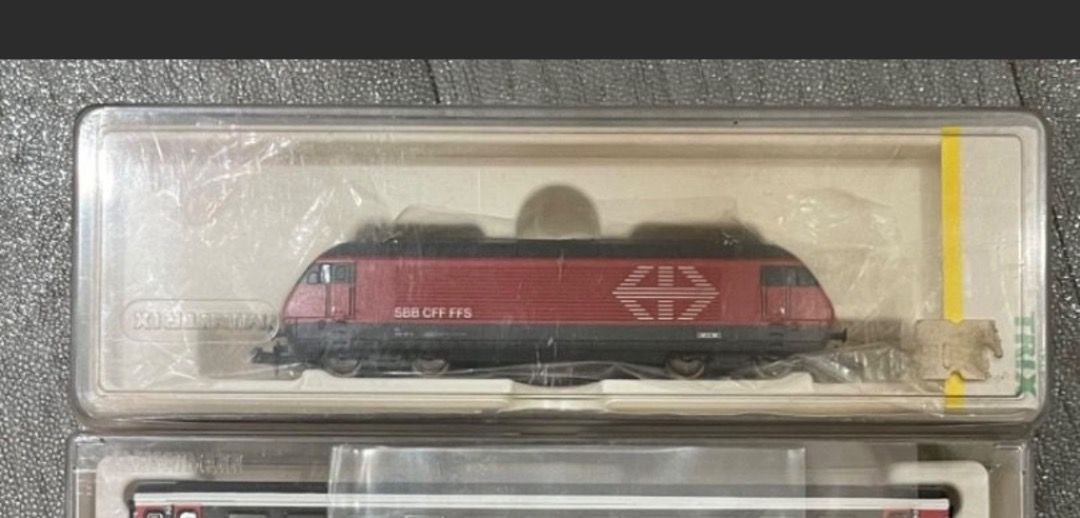 Trix N scale 1:150 瑞士 國鐵 SBB Re460 Lok2000 機車 港鐵 MTR 九鐵 KCR Ktt 九廣通 同款 ...
