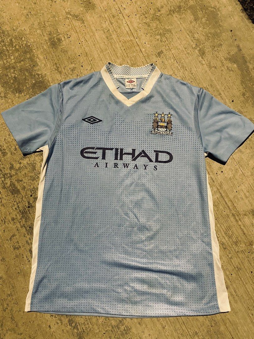 UMBRO MANCHESTER CITY JERSEY, Men's Fashion, Tops & Sets, Tshirts ...