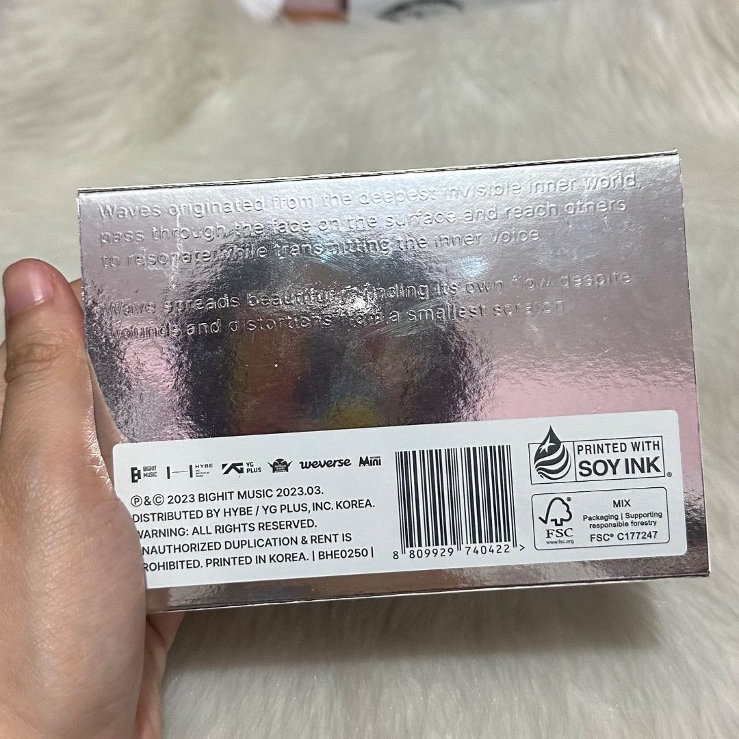 [UNSEALED] BTS Jimin FACE Album Weverse Version Photocard Complete ...