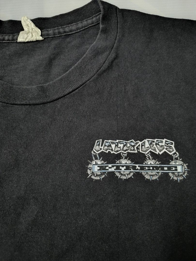 Vintage Lazzy Legs Brand Skate, Men's Fashion, Tops & Sets, Tshirts ...