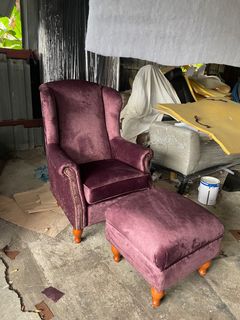 SSF Wingchair, Furniture & Home Living, Furniture, Chairs on Carousell