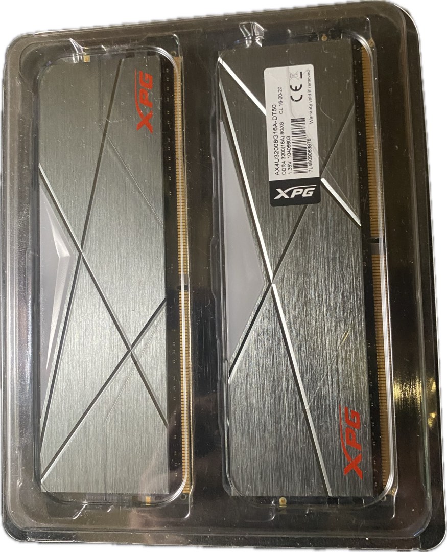 XPG D50 16 GB (8x2) 3200 MHz DDR4 RAM, Computers & Tech, Parts & Accessories, Computer Parts on ...