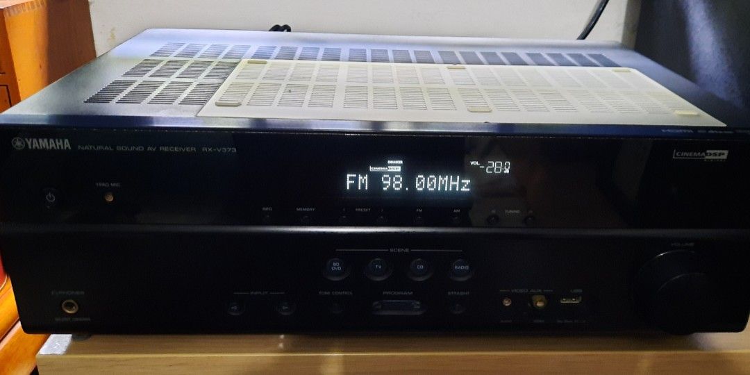 Yamaha RX V373 - 5.1 channel, Audio, Soundbars, Speakers & Amplifiers on Carousell
