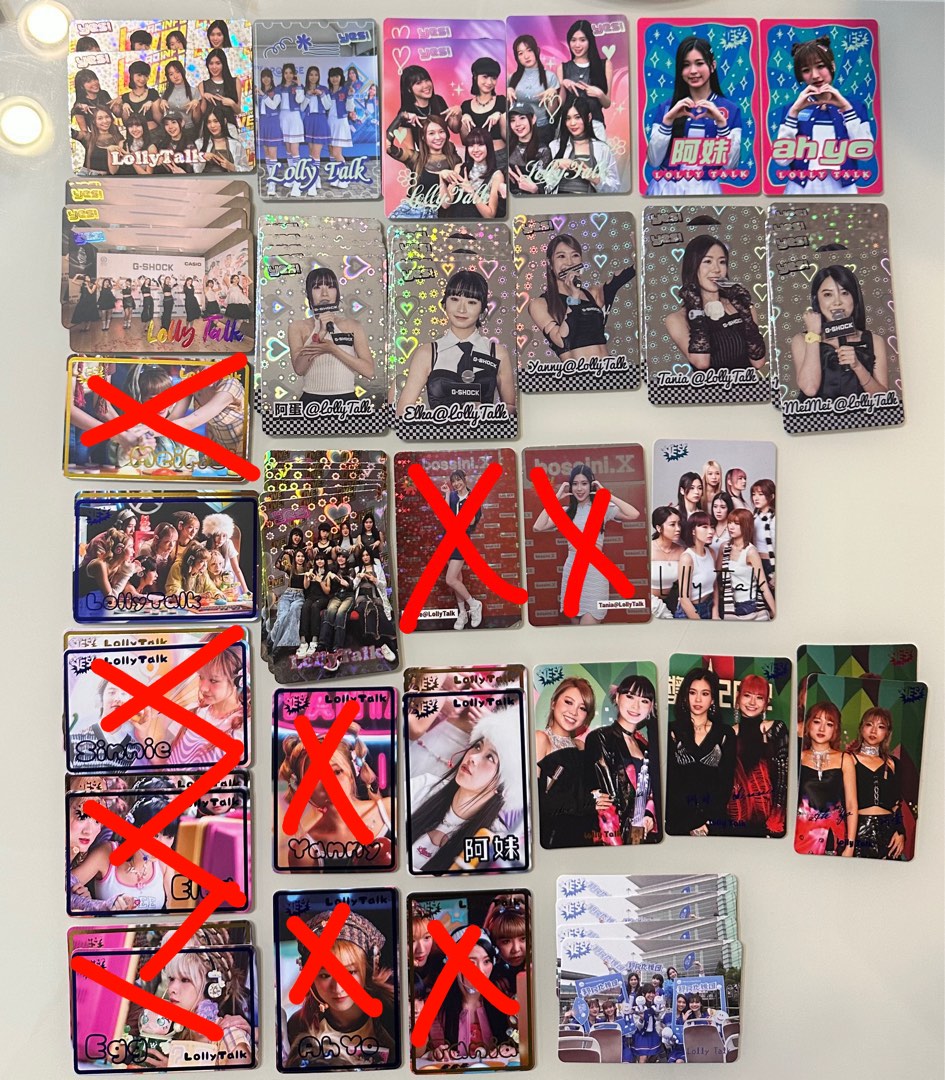 Yes card 88/91/94/96/105/106期 Lolly Talk 劉綺婷 Yanny 黃詠霖 阿蛋 Egg Wong 郭曉妍 ...
