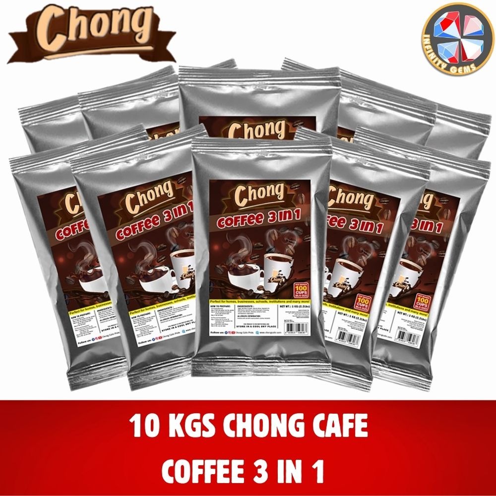 10 KGS CHONG CAFE COFFEE 3 IN 1 PREMIXED POWDER, Food & Drinks ...