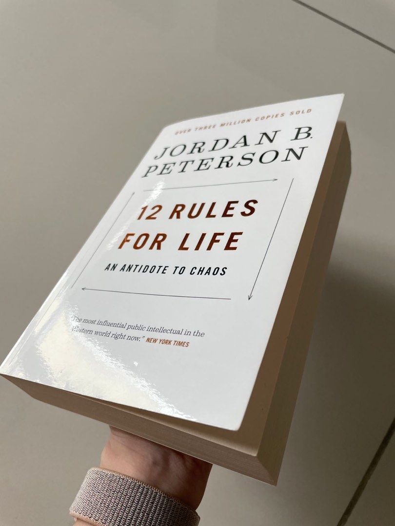 12 Rules For Life - Jordan B Peterson, Hobbies & Toys, Books & Magazines, Storybooks on Carousell