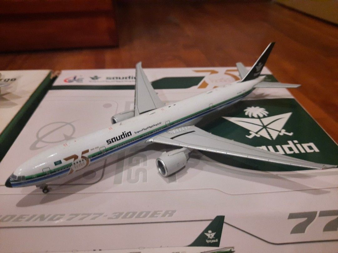 1/400 scale Saudia (Saudi Arabia Airlines) Various Aircraft (Boeing 747 ...