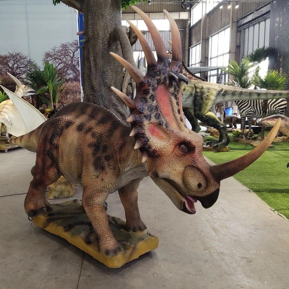 1-50M Length Styracosaurus Animatronic Life Size Dinosaur Model ...