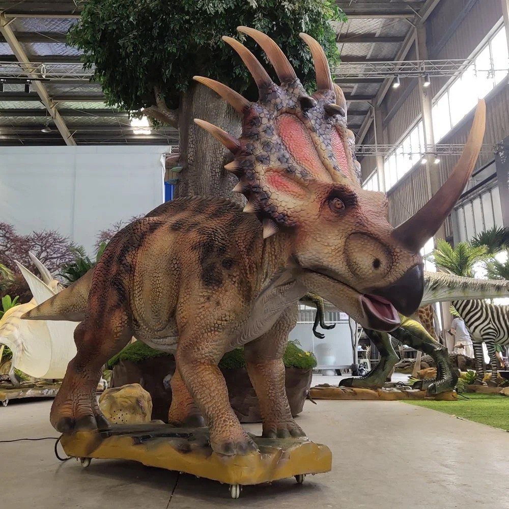 1-50M Length Styracosaurus Animatronic Life Size Dinosaur Model ...