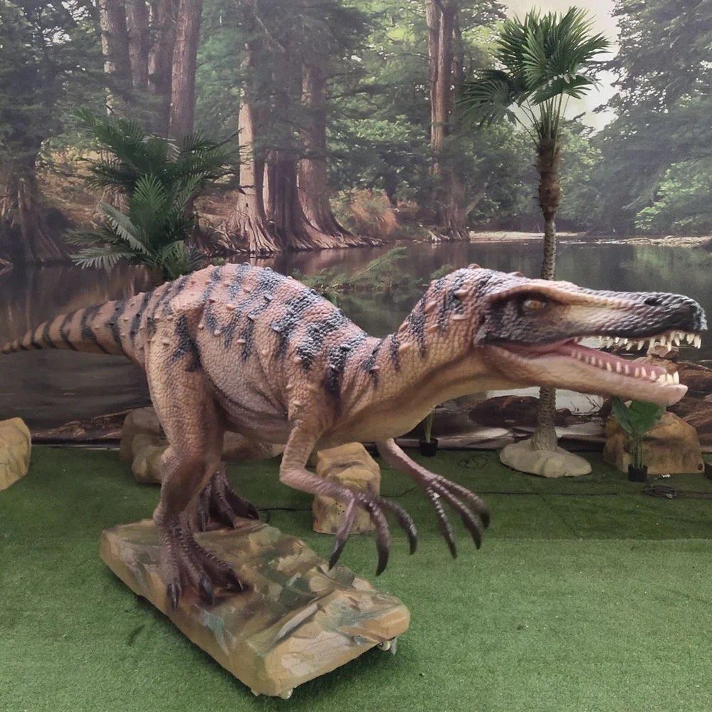 1-50M Length Suchomimus Animatronic Life Size Dinosaur Model Jurassic ...