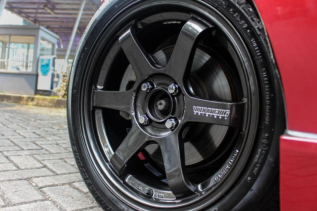 16'' RAYS TE37 SONIC FORGED RIM, Car Accessories, Tyres & Rims on Carousell